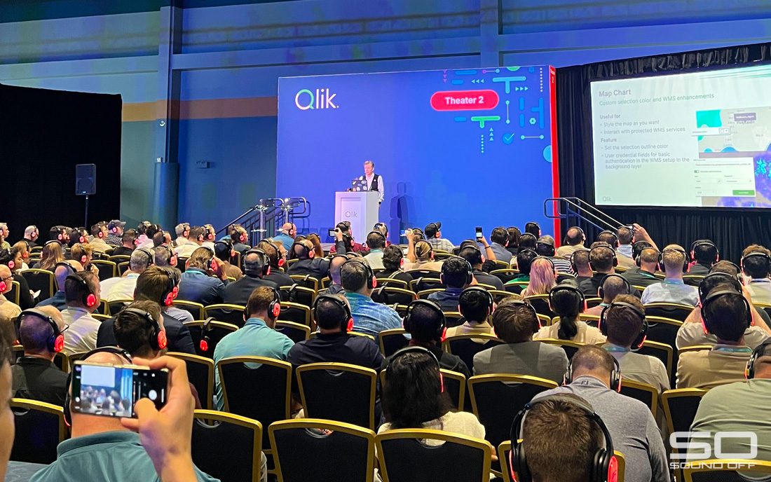 Qlik Connect 2025 & the Sound Off GLO 3XB - Sound Off